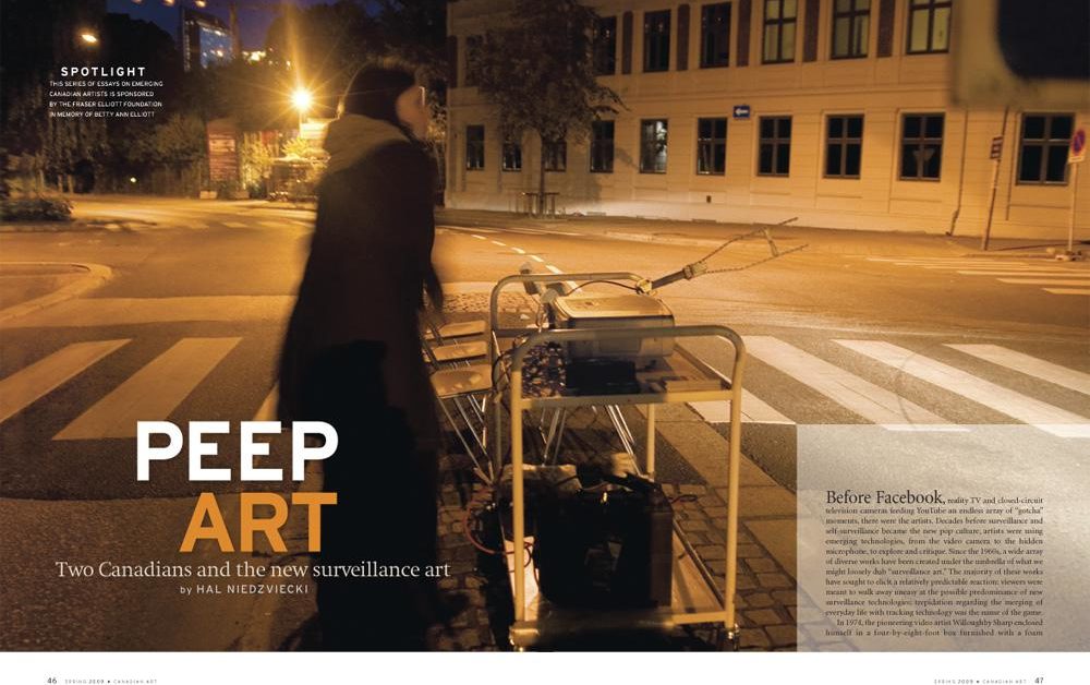 Peep Art – Canadian Art