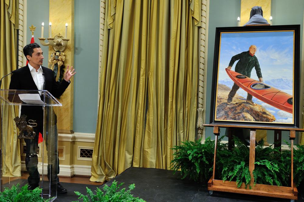 Rideau Hall Unveils First GG-Related Portrait by First Nations Artist ...