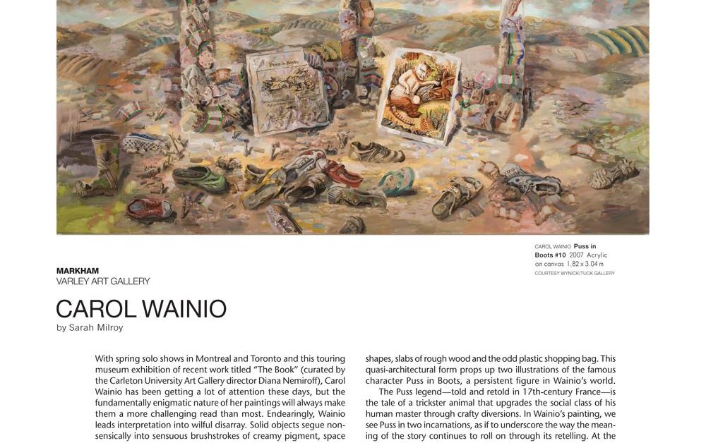 Carol Wainio – Canadian Art