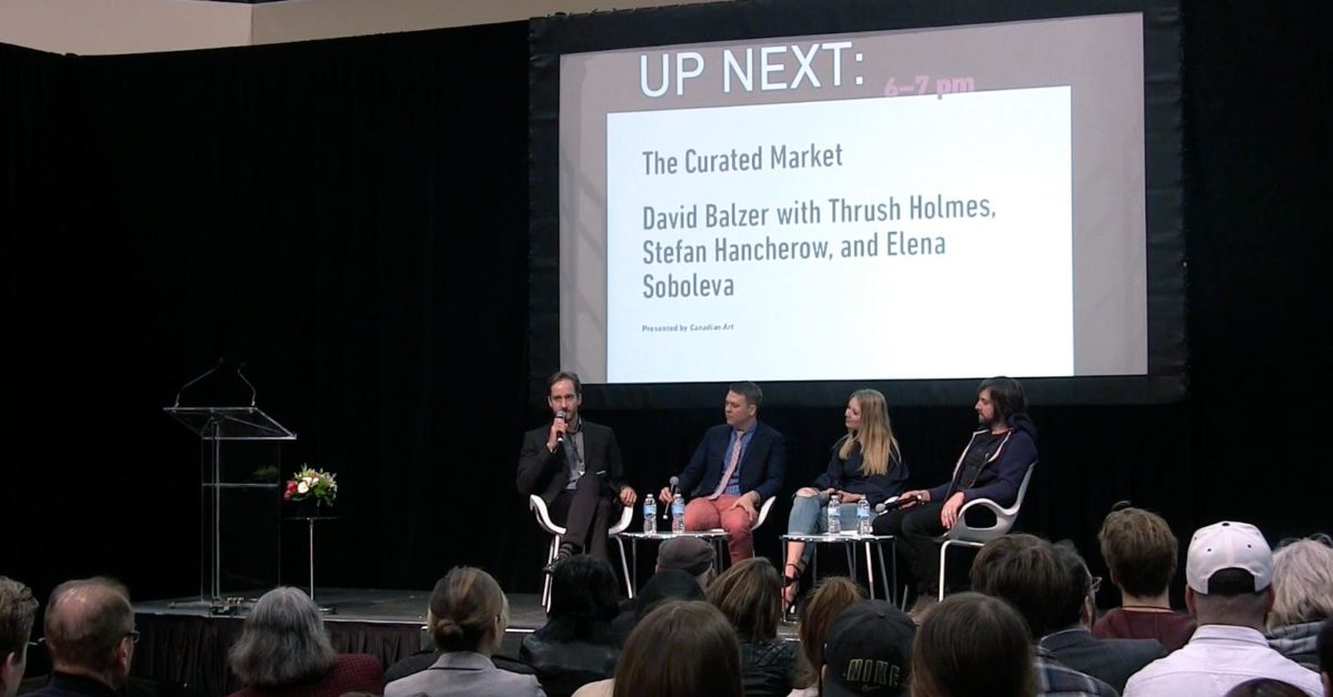Panel Video: The Curated Market - Canadian Art