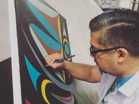 Coast Salish Design and Painting Workshop with Maynard Johnny Jr ...